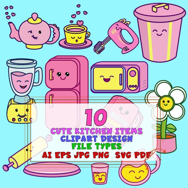 Kawaii Kitchen - Etsy