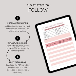 Printable Budget Planner | Pink Aesthetic Finance Binder | Expense ...