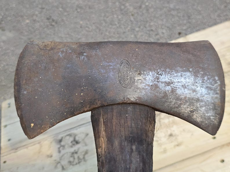 Marshall Wells Zenith Cold Test Double-bit Axe With 31" Wood Handle - Etsy
