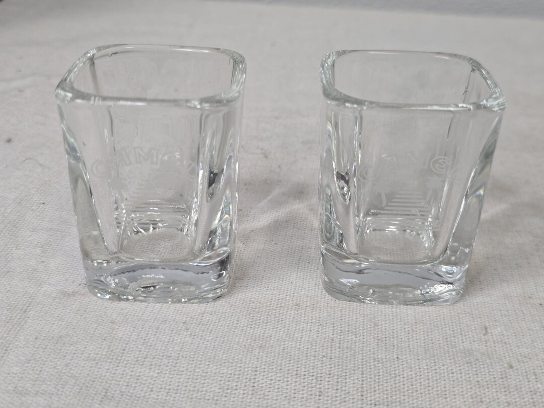 Vintage Camel Cigarettes Pyramid Etched Shot Glasses - Set of 2 - Etsy