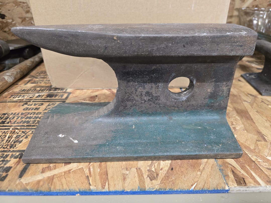 Handmade Antique Steel Railroad Rail Train Track Anvil Blacksmith 20 ...