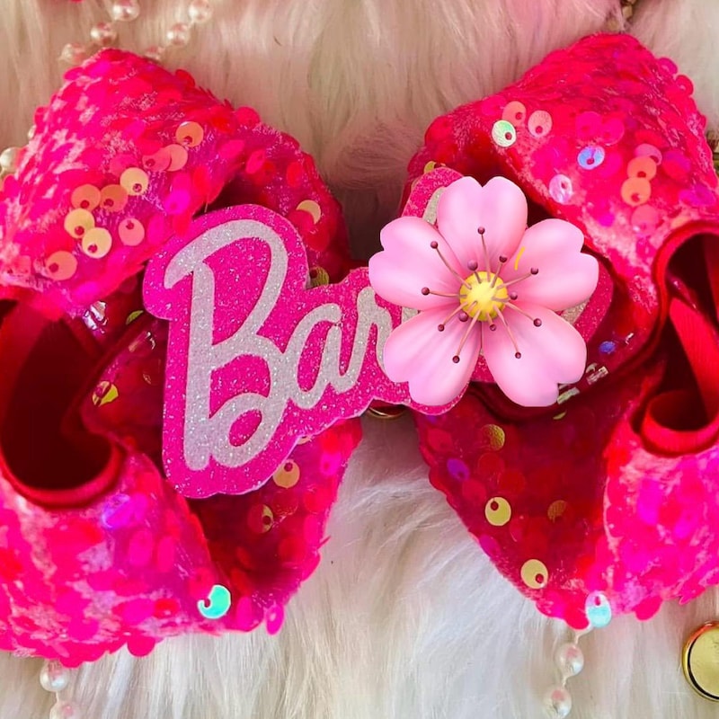 Barbie Hair Bow - Etsy