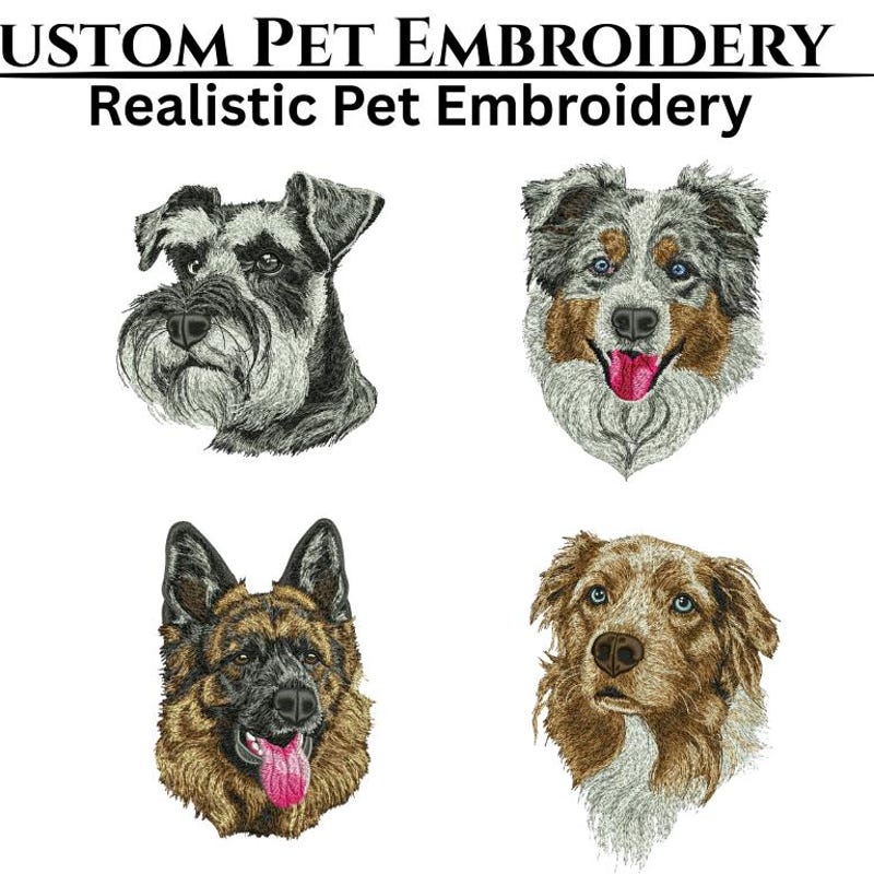 Realistic Dog - Etsy