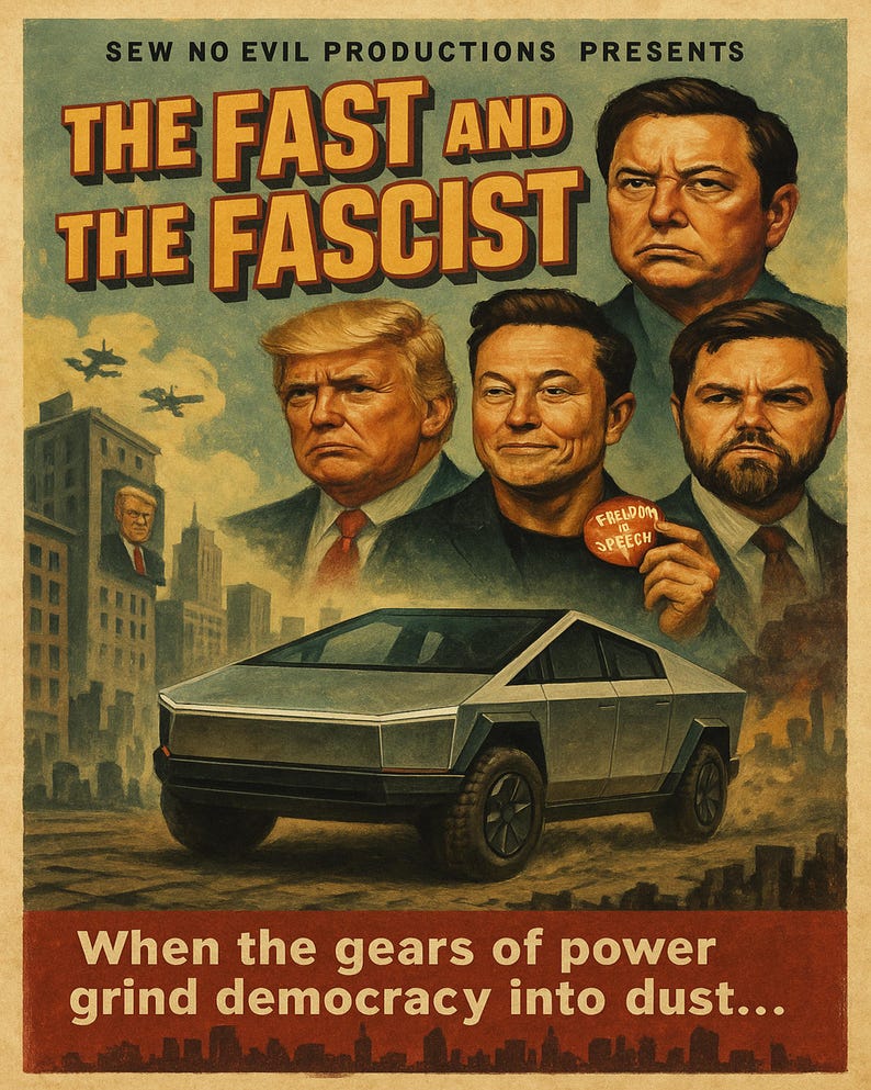 The Fast and the Fascist – Movie Poster Print - Etsy