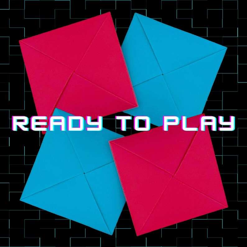 Ddakji Game Set- Ready-to-play [high Quality] - Etsy