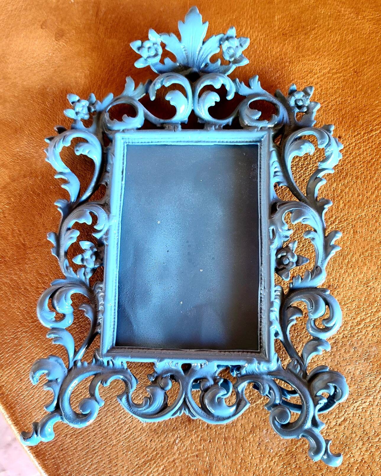 Vintage Wrought Iron Frame - Etsy