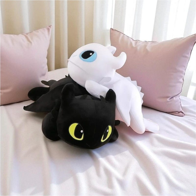 Xxl Light Fury Plush - Etsy Canada