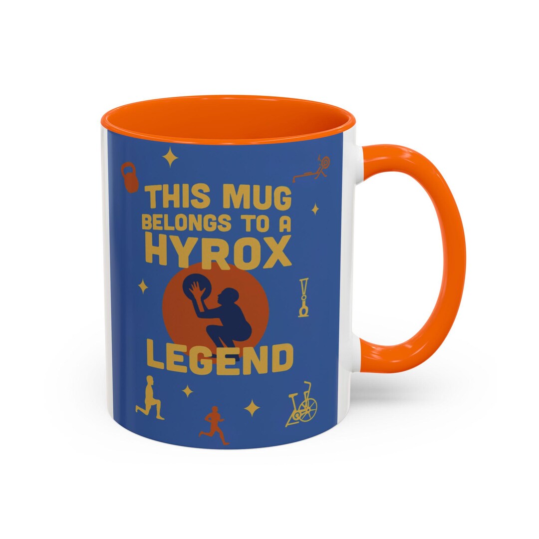 Hyrox Legend Coffee Mug - Motivational Gift for Fitness Lovers, Gym ...