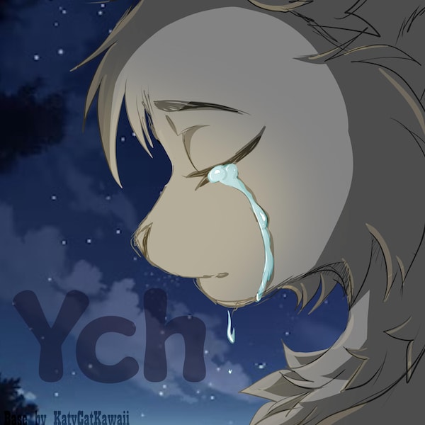 Sad Furry Art - Etsy