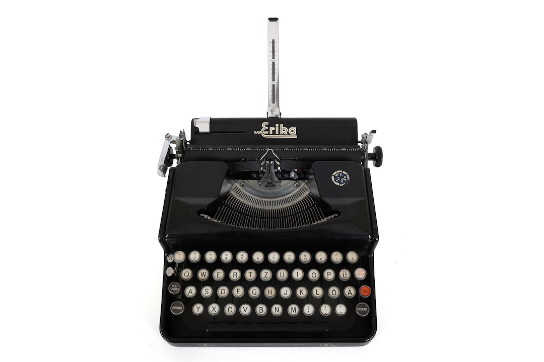 Refreshed Erika Model 5 Tab 1930's Typewriter by Seidel & Naumann ...