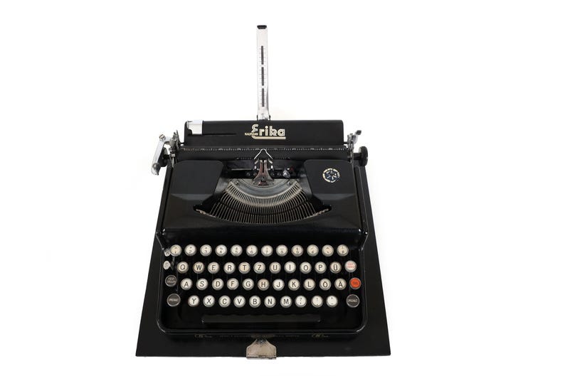 Refreshed Erika Model 5 Tab 1930's Typewriter by Seidel & Naumann ...