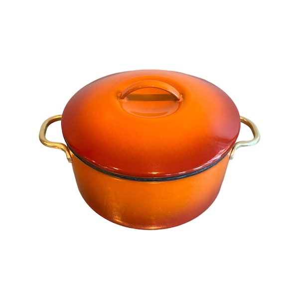 Enamel Pan With Lid - Etsy