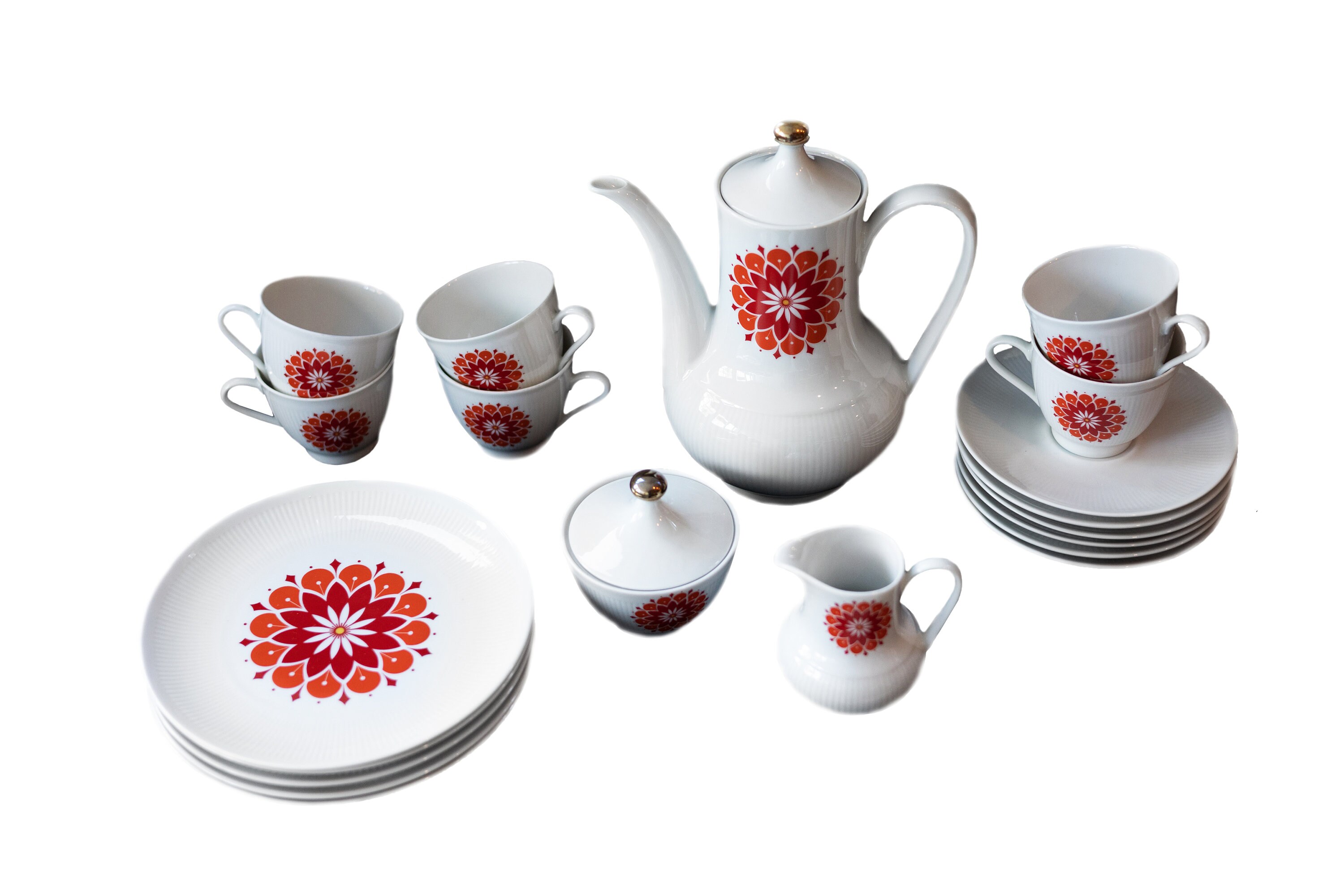 Mid Century Modern Coffee Set by Winterling Bavaria - Etsy