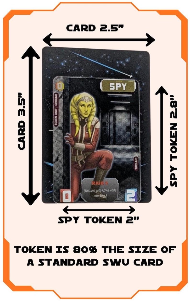 3D Spy Unit Token Compatible With Star Wars: Unlimited TCG | Parallax ...