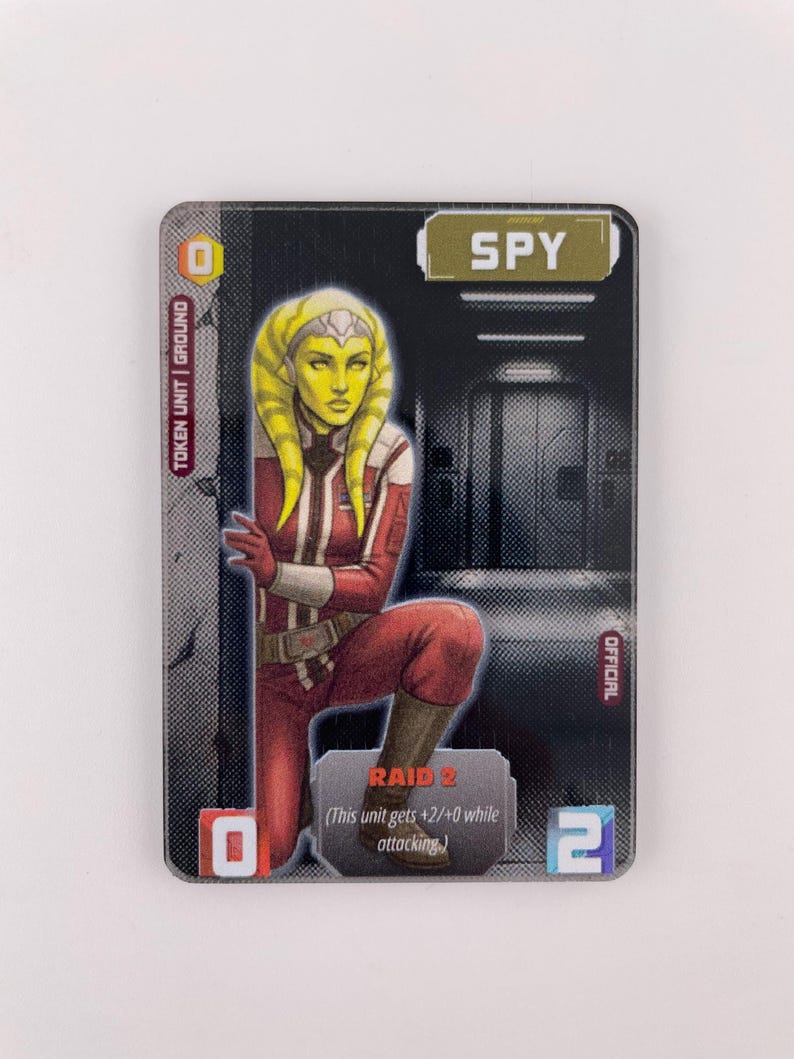 3D Spy Unit Token Compatible With Star Wars: Unlimited TCG | Parallax ...