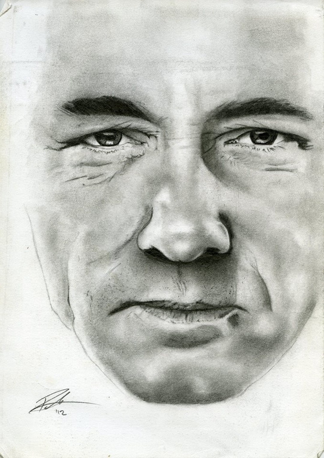 ORIGINAL PENCIL DRAWING - Kevin Spacey - Etsy