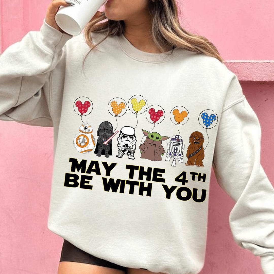 Star Wars Characters May the 4th Be With You PNG, Star Wars Day PNG ...