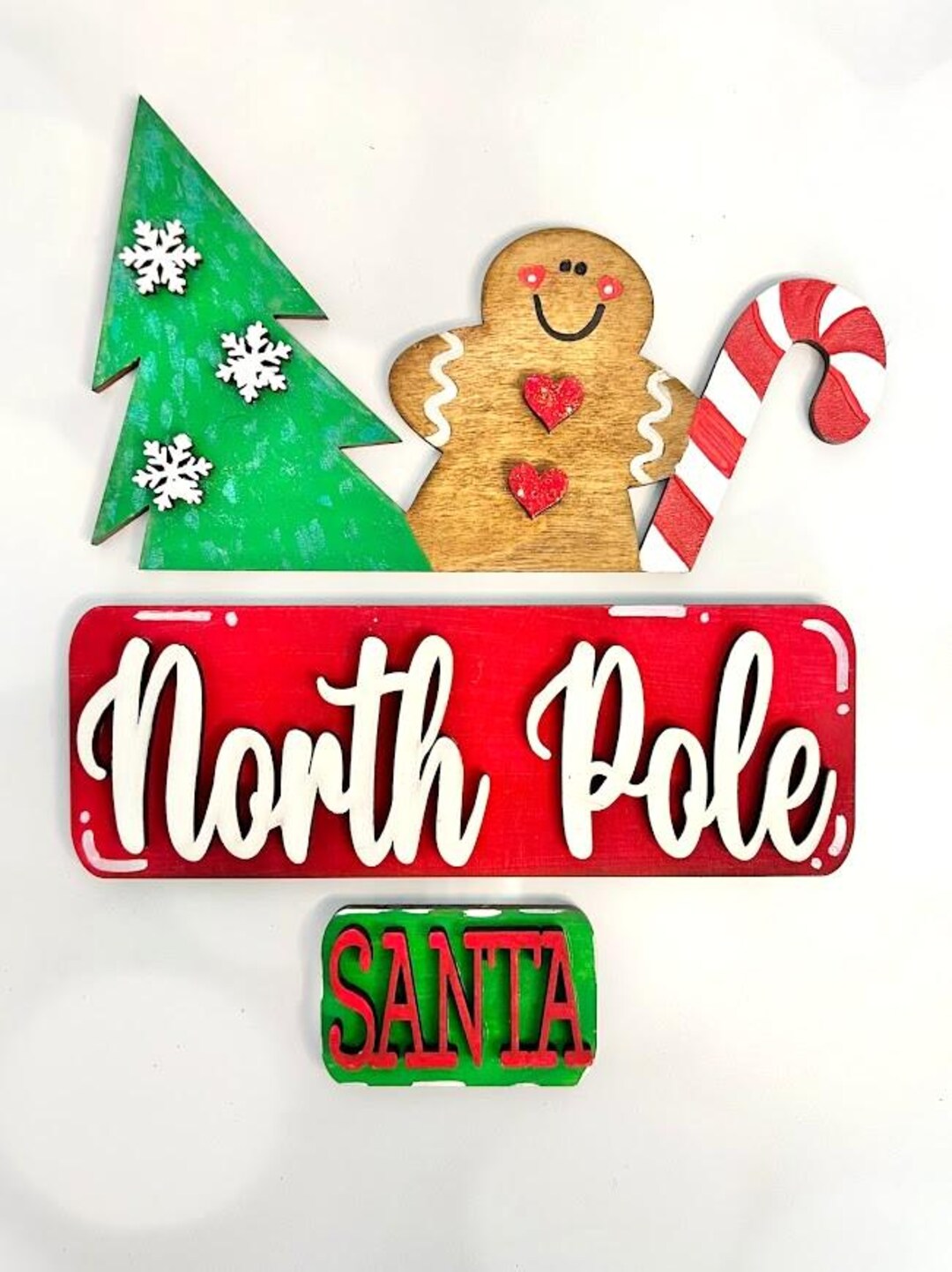 North Pole Interchangeable Add-on Set - Etsy