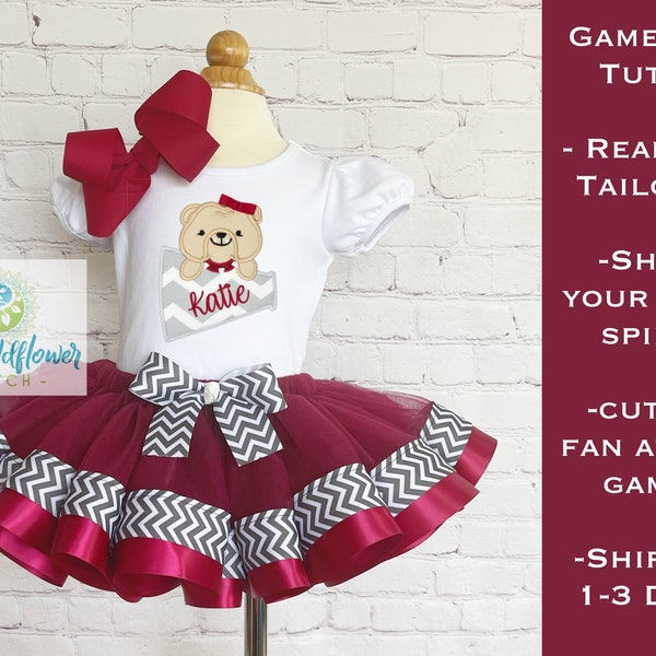 Mississippi State Cheerleader Outfit - Etsy