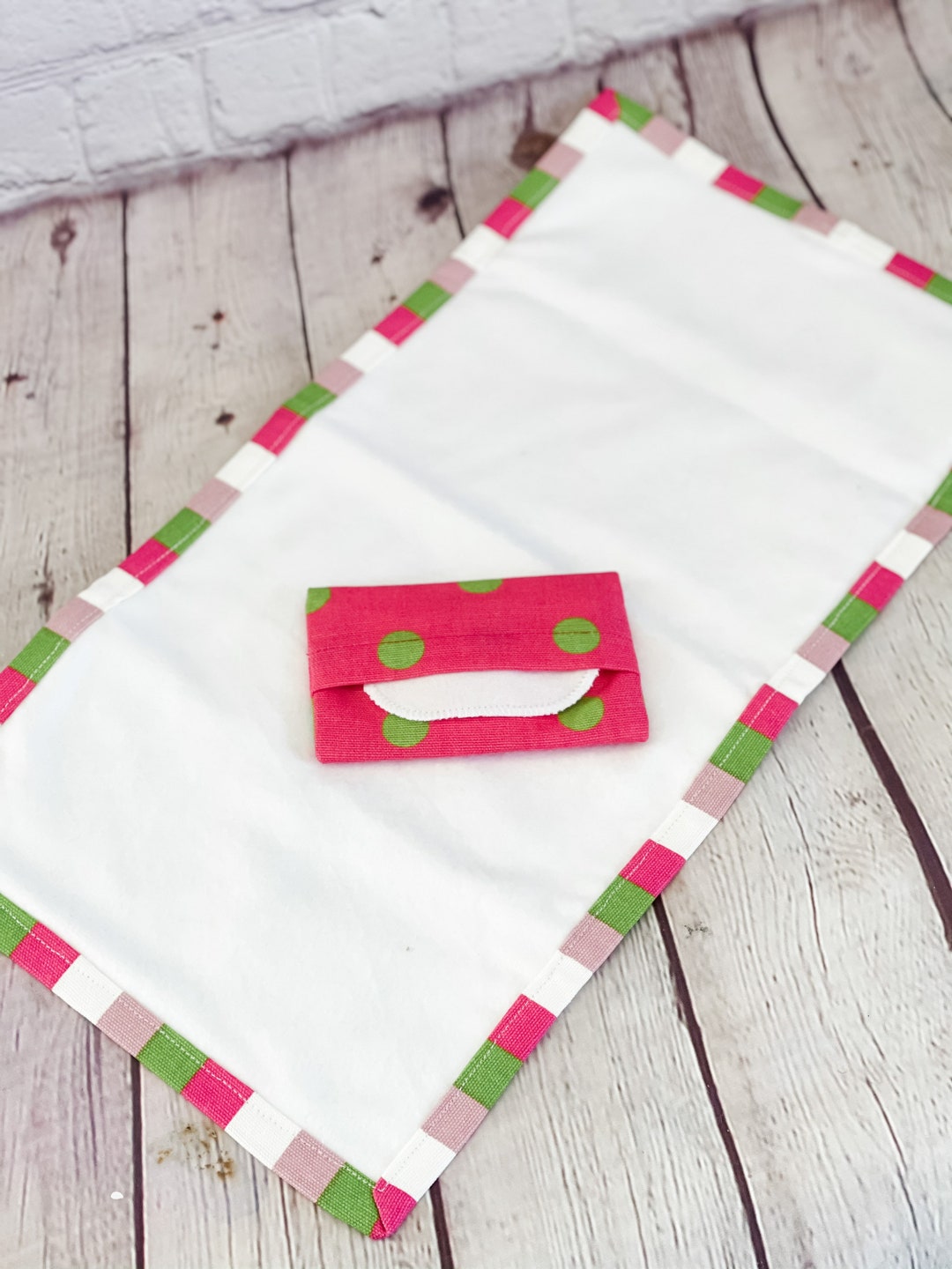 Doll Changing Pad and Wipes Candy Pink - Etsy