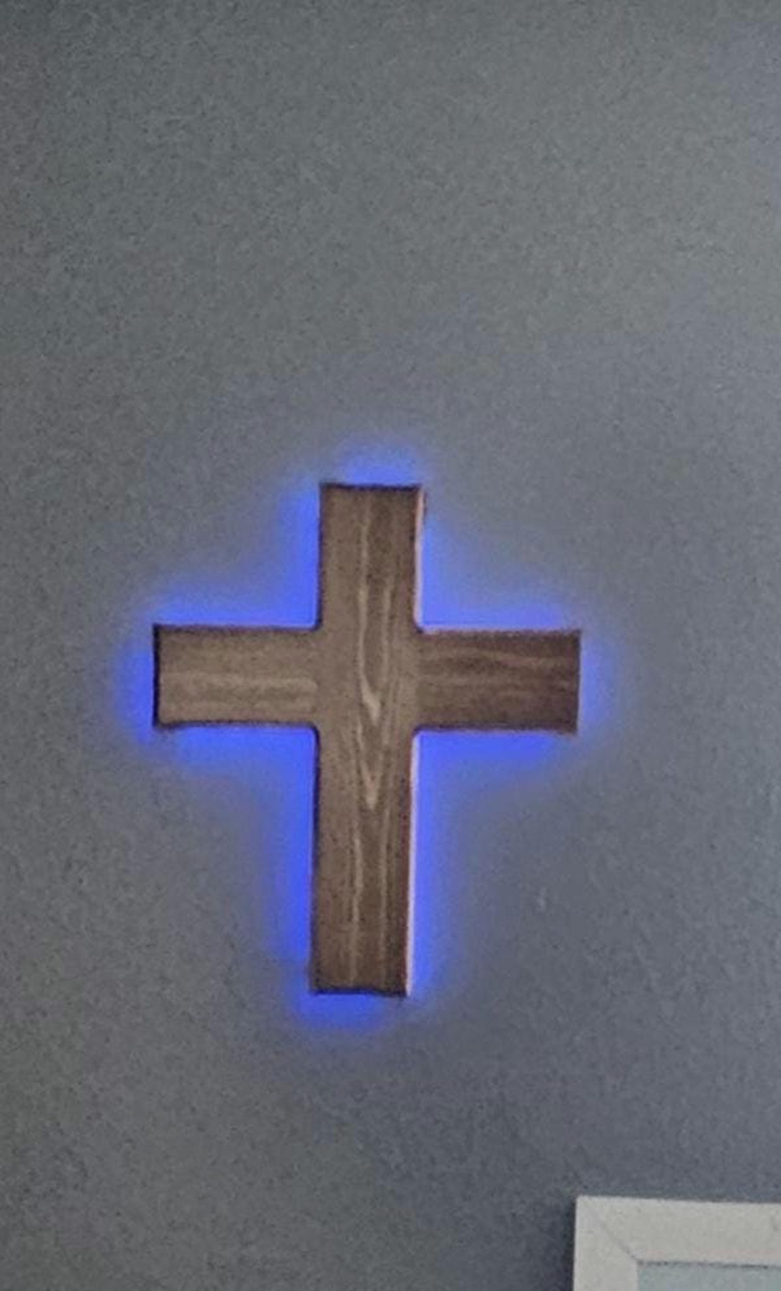 Beautiful Handcrafted Backlit Cross - Etsy