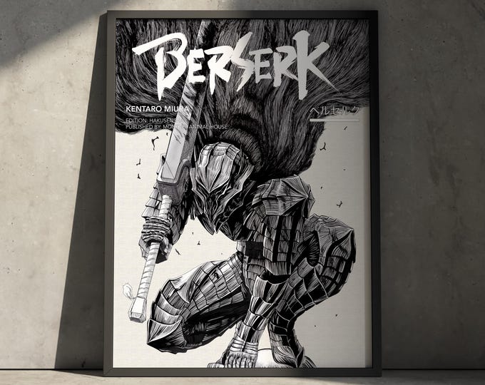 Berserk Story Poster: Griffith, Guts, Casca - Etsy.de