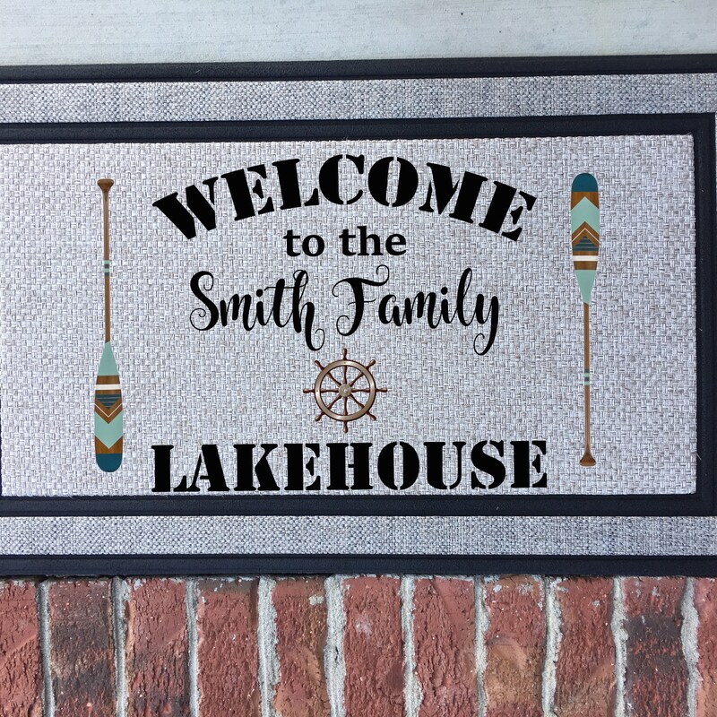 Lake House Doormat - Etsy