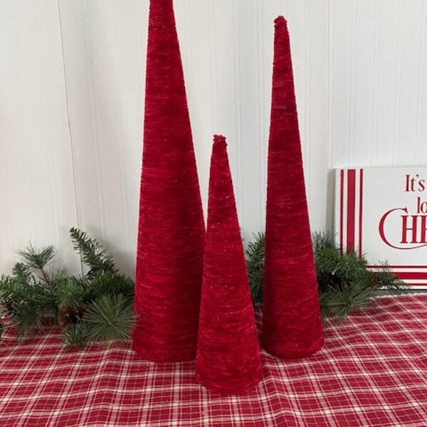 Christmas Cone Trees - Etsy