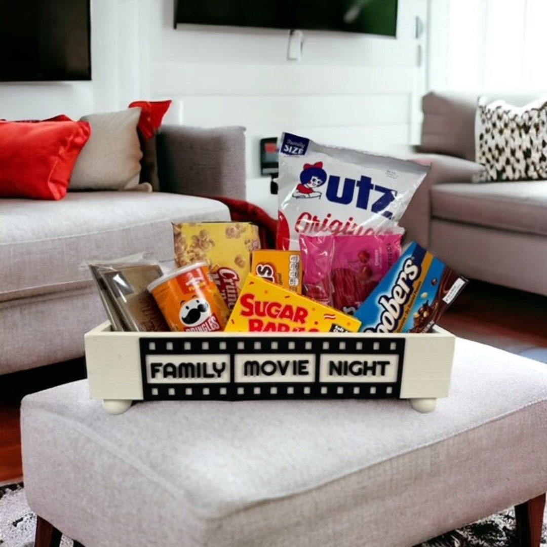 Movie Night Box, Family Movie Night Box, Candy Station, Snack Box ...