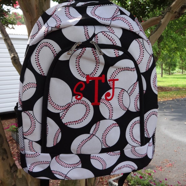 Baseball Backpack - Etsy