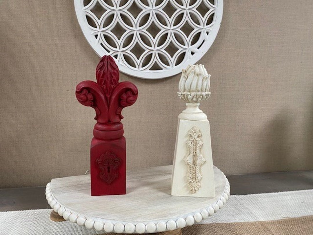 Decorative Accessory Finial/tabletop Finial/mantle Decor/farmhouse ...