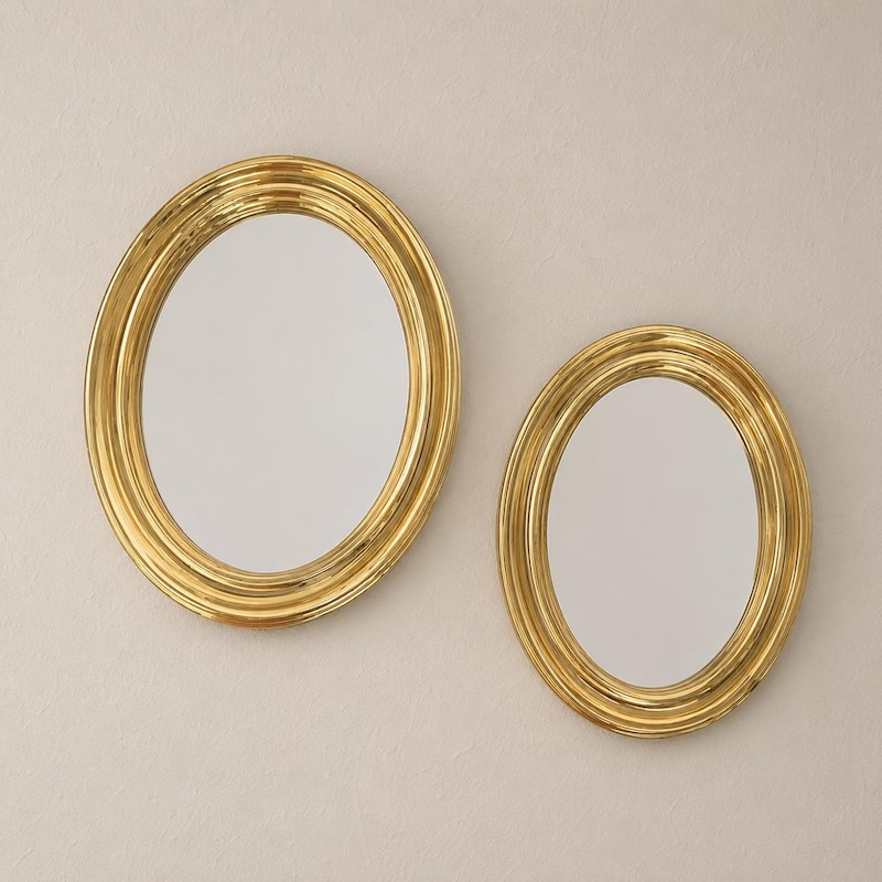 Chic Oval Mirror - Etsy