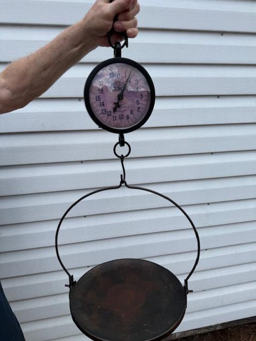 Triner Scale & Mfg. Chicago 20-lb Hanging Scale, Vintage Post Office ...