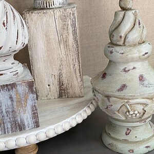 Decorative Accessory Finial/tabletop Finial/mantle Decor/farmhouse ...