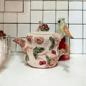 Vintage Parrot Teapot, Unique Tea Pot, Ceramic Tea Pot, CBK Teapot ...