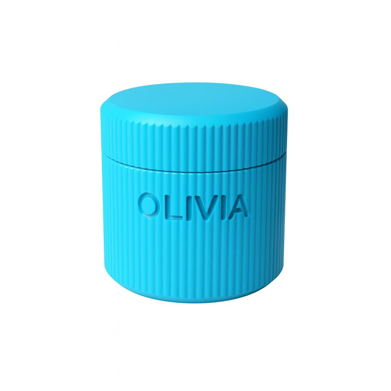 Personalized 3D Printed Twist Lock Jar: Modern Ribbed Container - Etsy