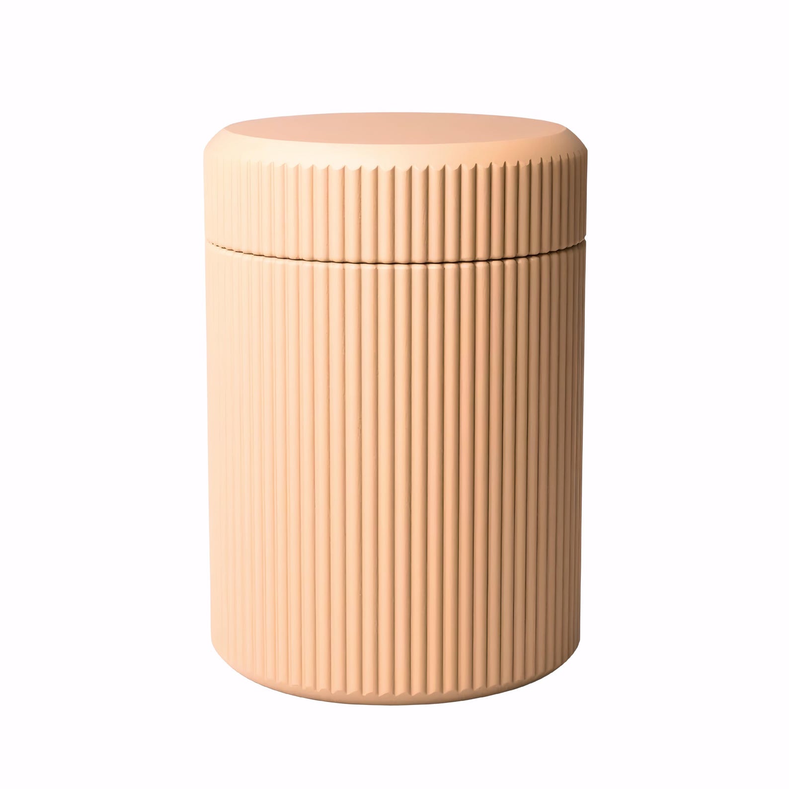 Personalized 3D Printed Twist Lock Jar: Modern Ribbed Container - Etsy