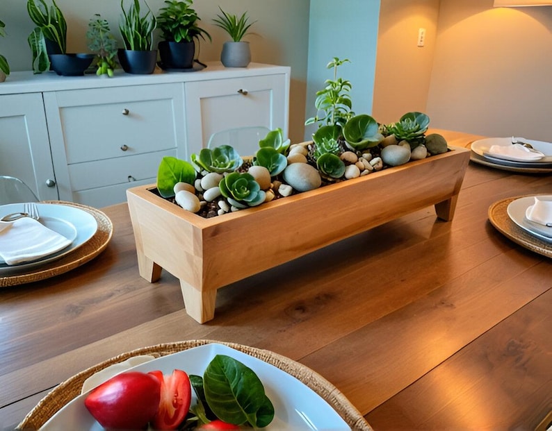 DIY Wooden Small Planter Box Build Plan: PDF Download - Etsy