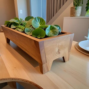 DIY Wooden Small Planter Box Build Plan: PDF Download - Etsy