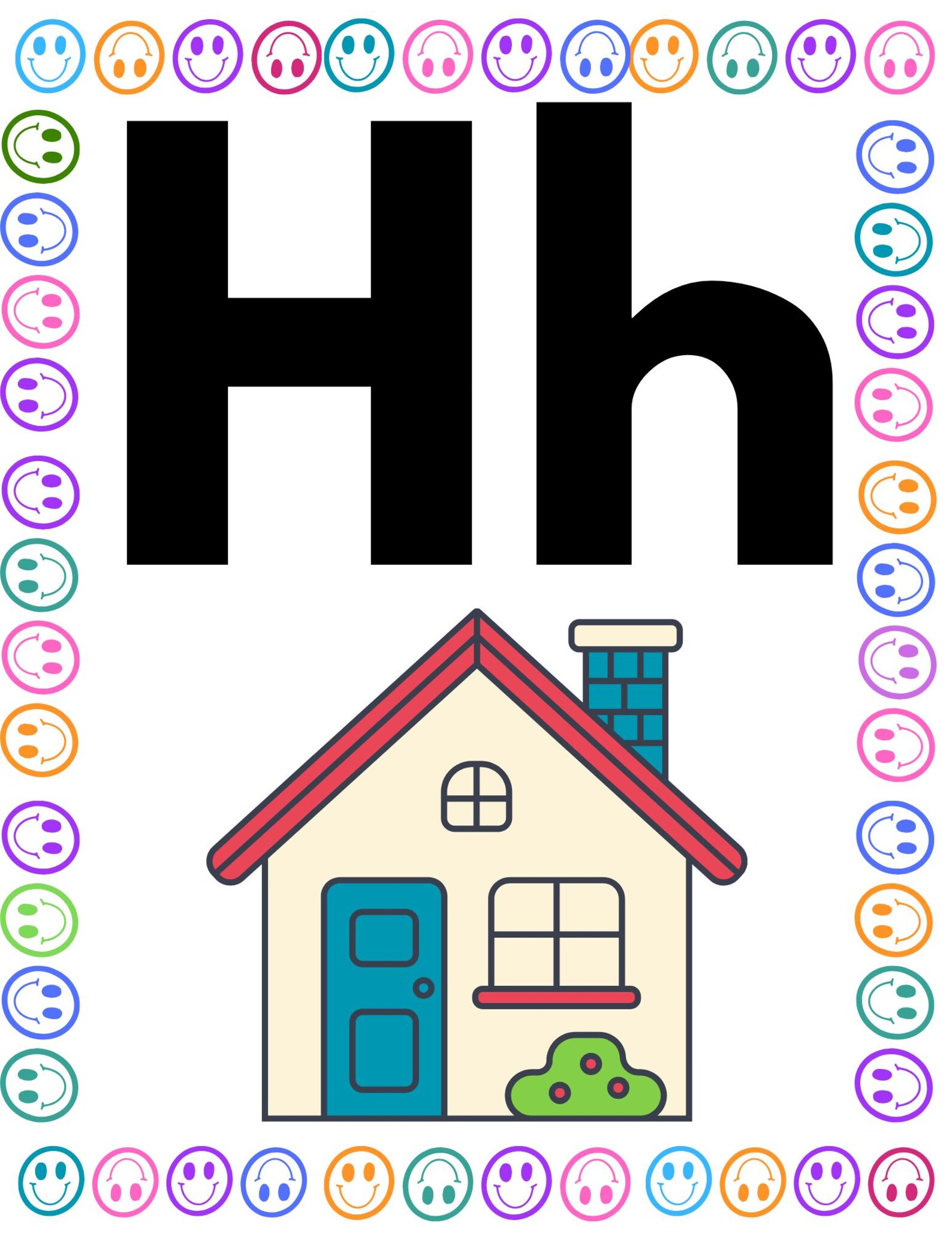 Smiley Alphabet Charts Diagraphs Vowel Teams R Control Vowels Visual ...