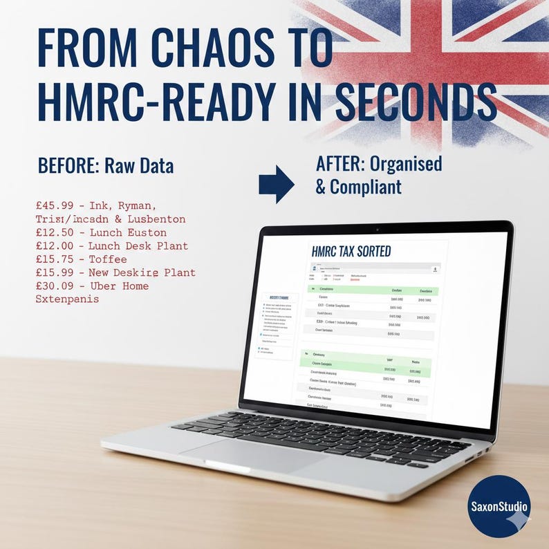 Hmrc-ready Expense Categoriser | AI Prompt for UK Sole Traders & Small ...