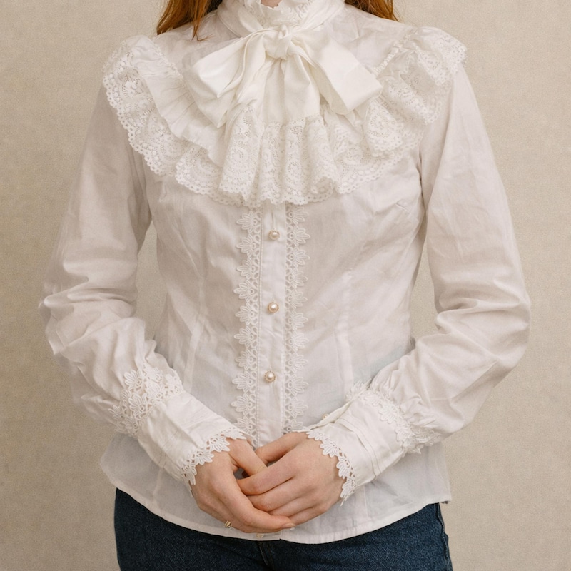 Gothic Style Blouses - Etsy UK