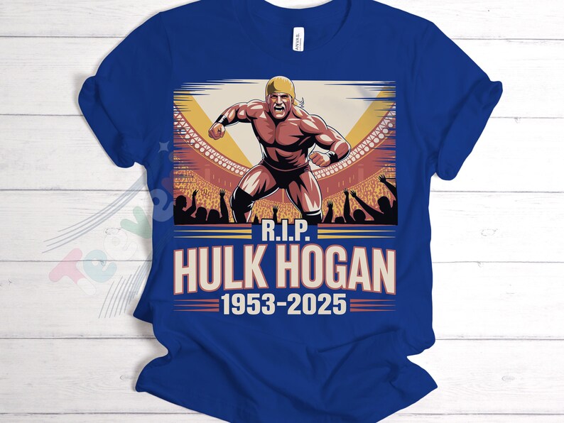 RIP Hulk Hogan PNG: Vintage Wrestling Art (digital Download) - Etsy