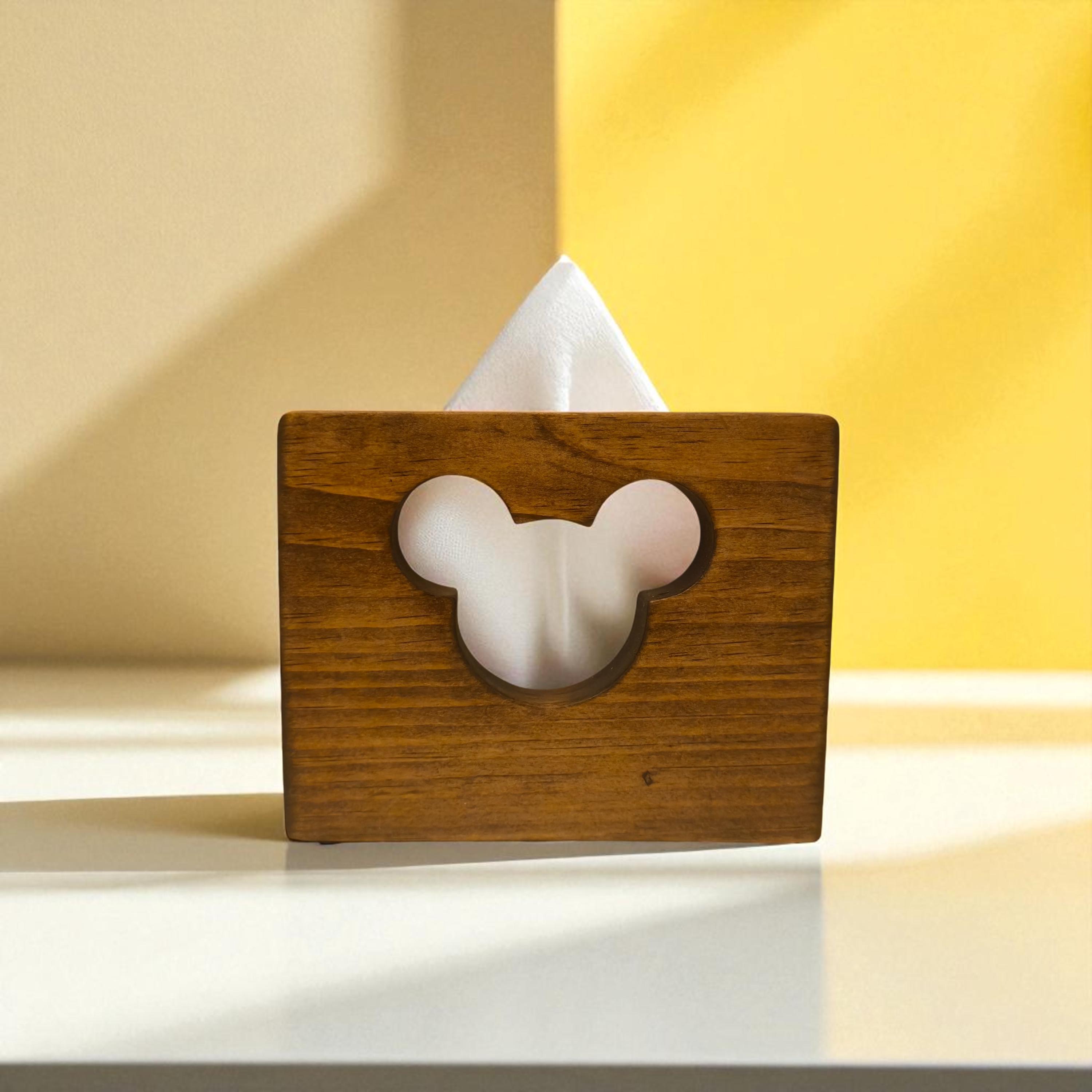 Mickey Mouse Inspired Napkin Holder | Handcrafted Wooden Disney Decor ...