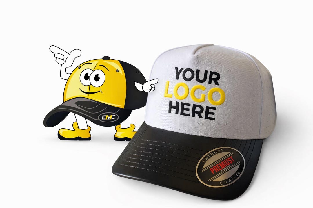 Custom Embroidered Hats | 3D Puff Logo Hats | Personalized Embroidery ...