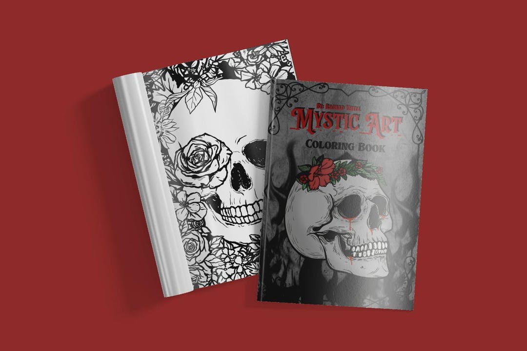 Mystic Art | Digital Book Coloring Book | Emotional and Expressive ...