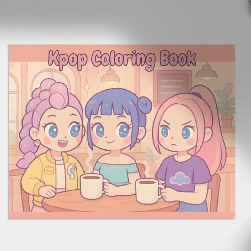 Huntrix Coloring Pages - Etsy