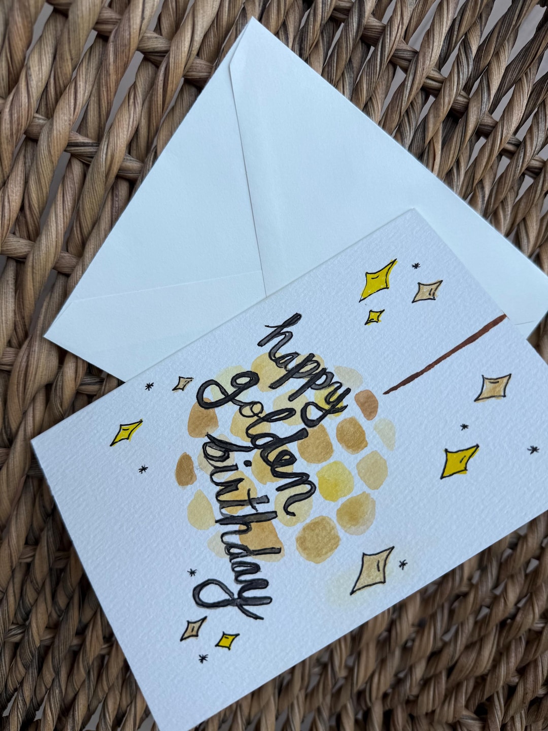 Golden Birthday Disco Birthday Card - Etsy