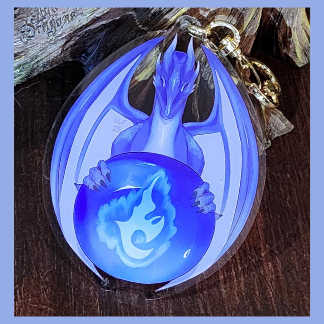 Saphira & Thorn Dragon, Inheritance Cycle, Eragon Series, Double-sided ...