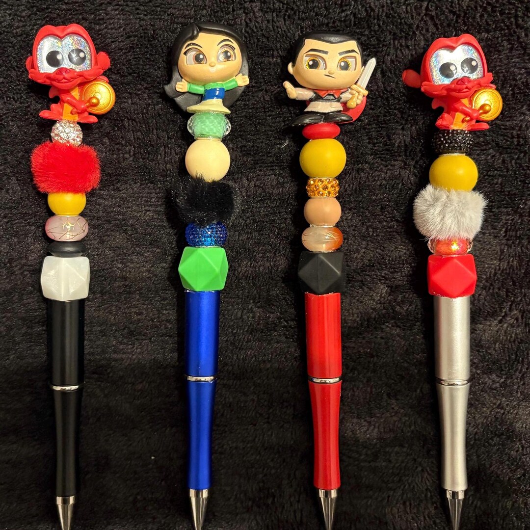 Handmade Mulan Character Inspired Ink Pens – Choose Your Favorite! - Etsy